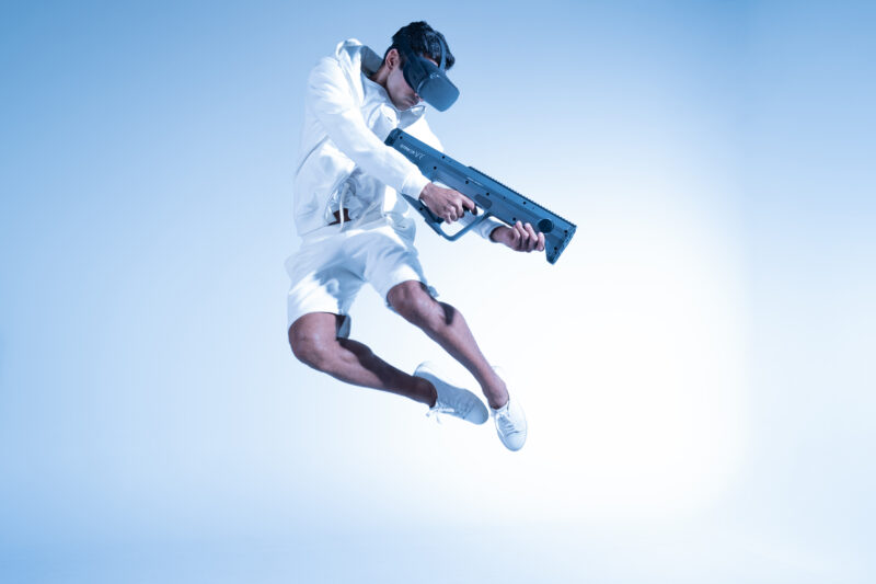 StrikerVR’s Arena Infinity Blaster: Advanced Recoil for Enhanced VR ...